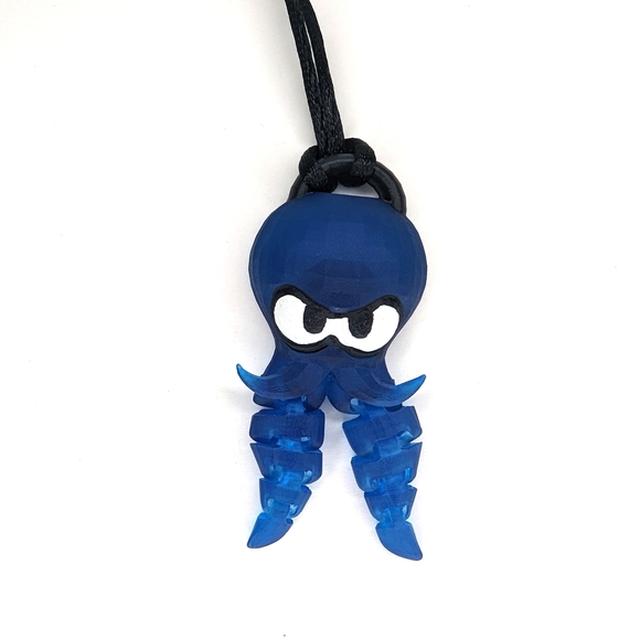 Jewelry | Splatoon Articulating Bendable Octoling Octopus Necklace ...